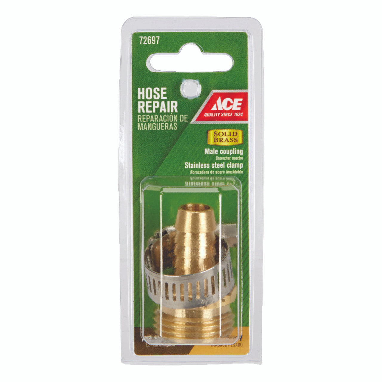 1/2 x 3/4 Brass Hose Coupler Male – Miller Industrial