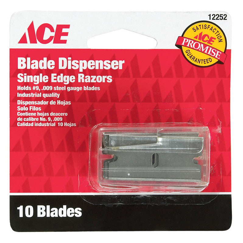 Ace Carbon Steel Single Edge Razor Blade 1.75 L 10 – Miller Industrial
