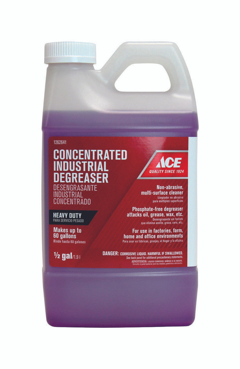 DEGREASER CONCENTRATE INDUSTRIAL 1/2 GALLON – Miller Industrial