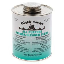 PVC Primer/Cleaner Clear - Black Swan Qt – Miller Industrial