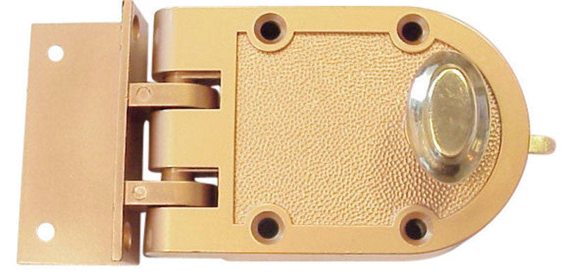 Ace Gold Painted Zinc Single Cylinder Lock – Miller Industrial