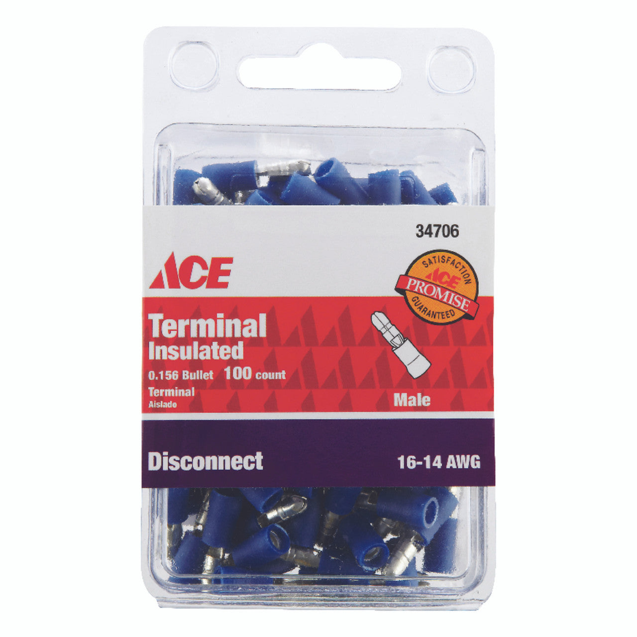 Disconnect Bullet 16-14 AWG Pack 100 | Miller Industrial