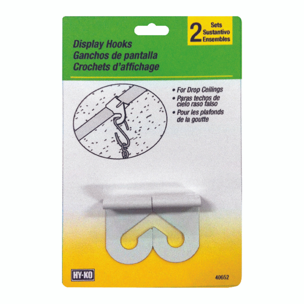 HOOKS HANGER DISPLAY PACK 2 – Miller Industrial