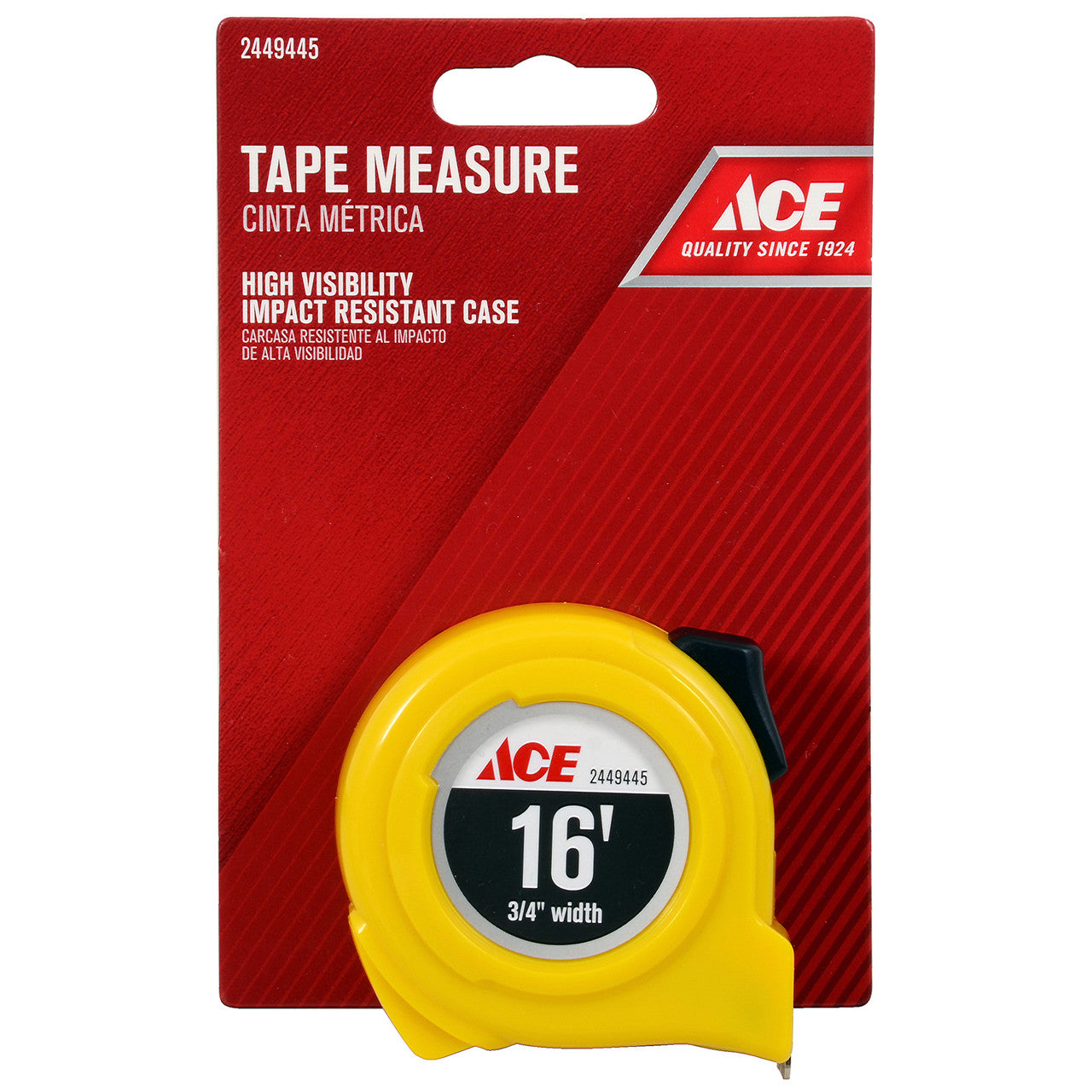 TAPE RULER 3/4 X 16 FOOT HIGH VISIBILITY – Miller Industrial