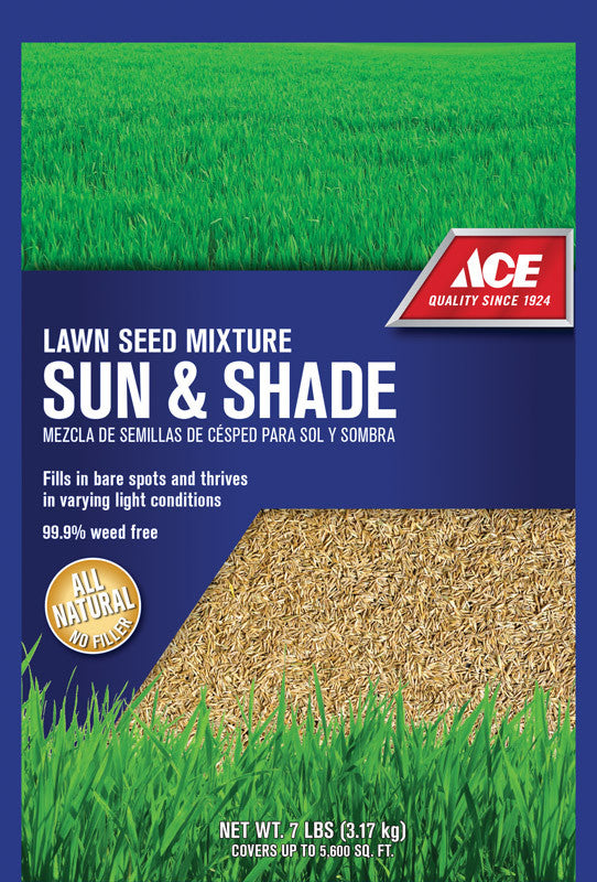 Ace Mixed Sun/Shade Lawn Seed Mixture 7 lb. – Miller Industrial