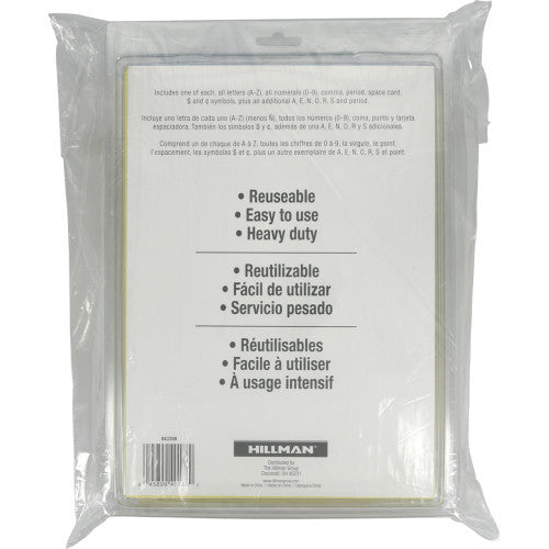 Durable 12" Craft & ID Stencils – Miller Industrial