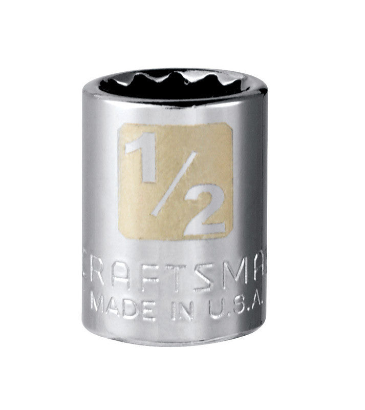 Craftsman Socket 3/8 Drive 1/2 12 Point | Miller Industrial