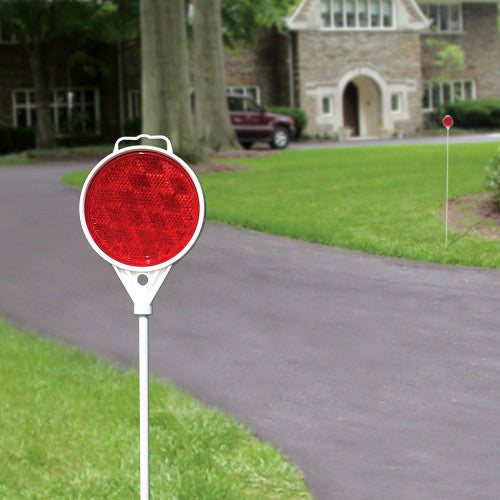Durable Weather-Resistant Driveway Marker – Miller Industrial